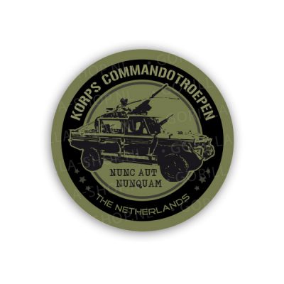 KCT sticker - Vector - Gorilla-shop.nl | Defensie t-shirts