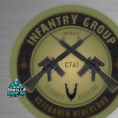 Veteraan - INFANTERIE sticker (DIEMACO) - Gorilla-shop.nl | Defensie t ...